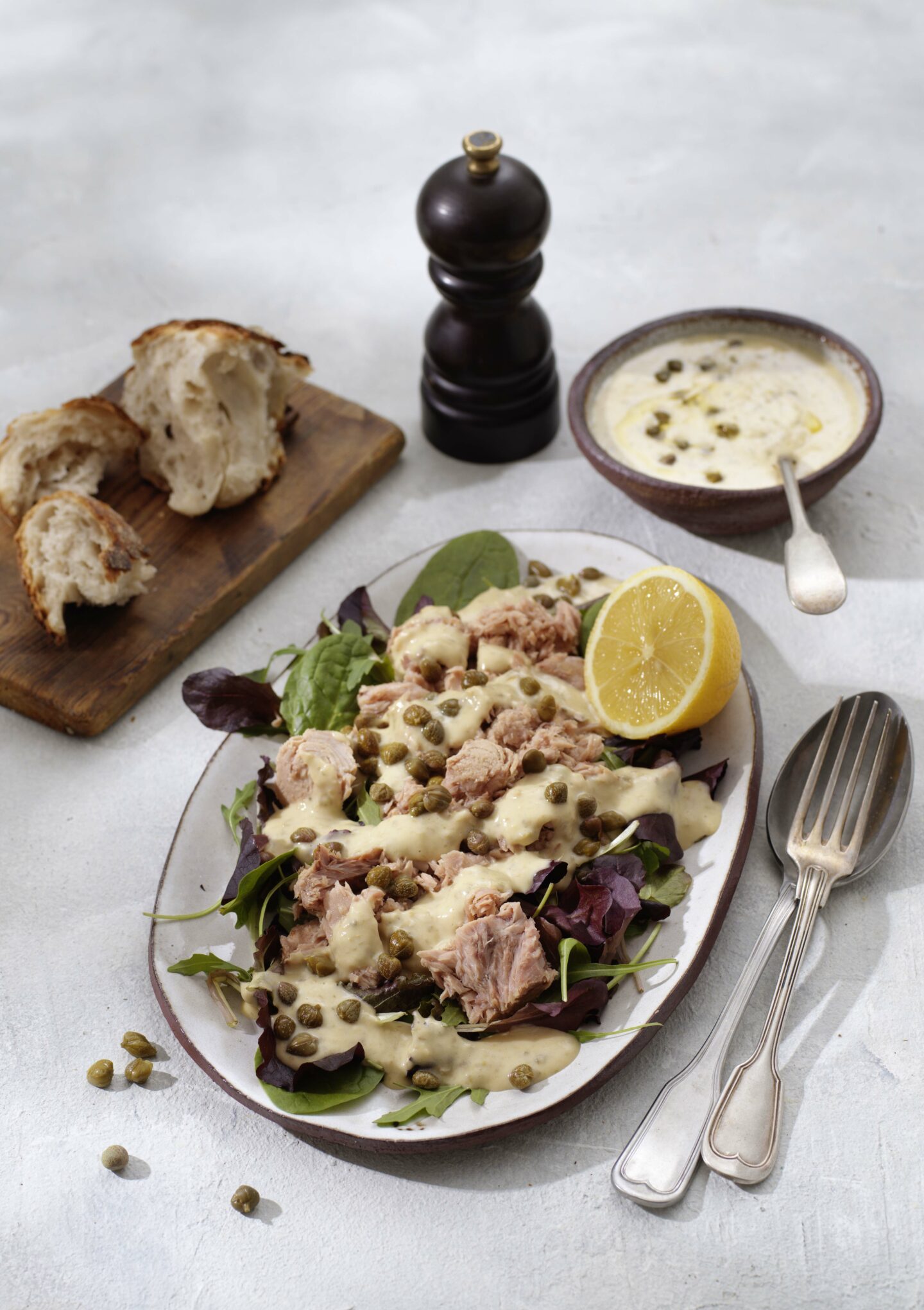 Tonfisk med fagiolatosås | Recept - Zeta