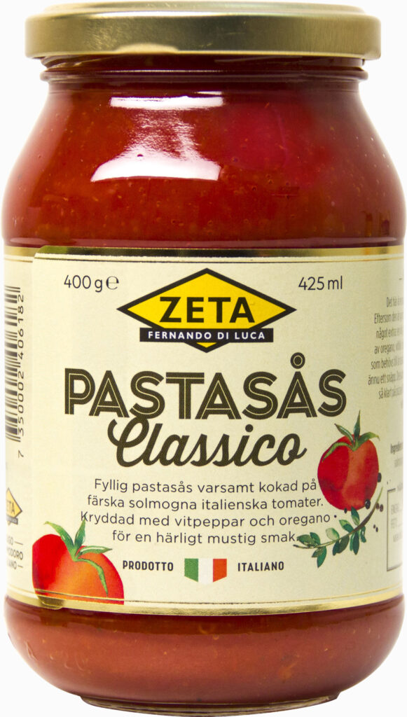 Pastasås Classico – Zeta