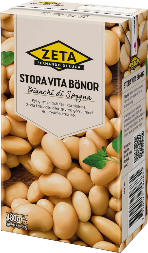 Stora vita bönor – Zeta