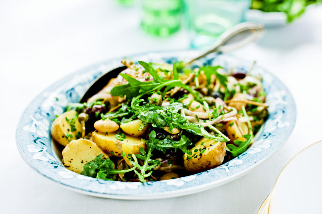 Recept för Sallader, – potatissallad - Zeta