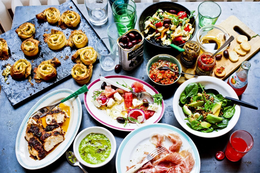 Recept för Buffé, Enkel buffé – recept - Zeta