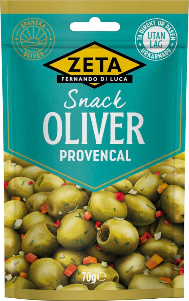 Snackoliver Provencal – Zeta