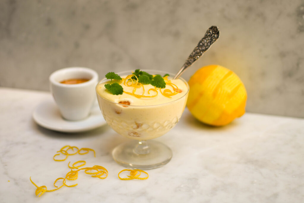 Tiramisú med frisk citronkräm | Recept - Zeta