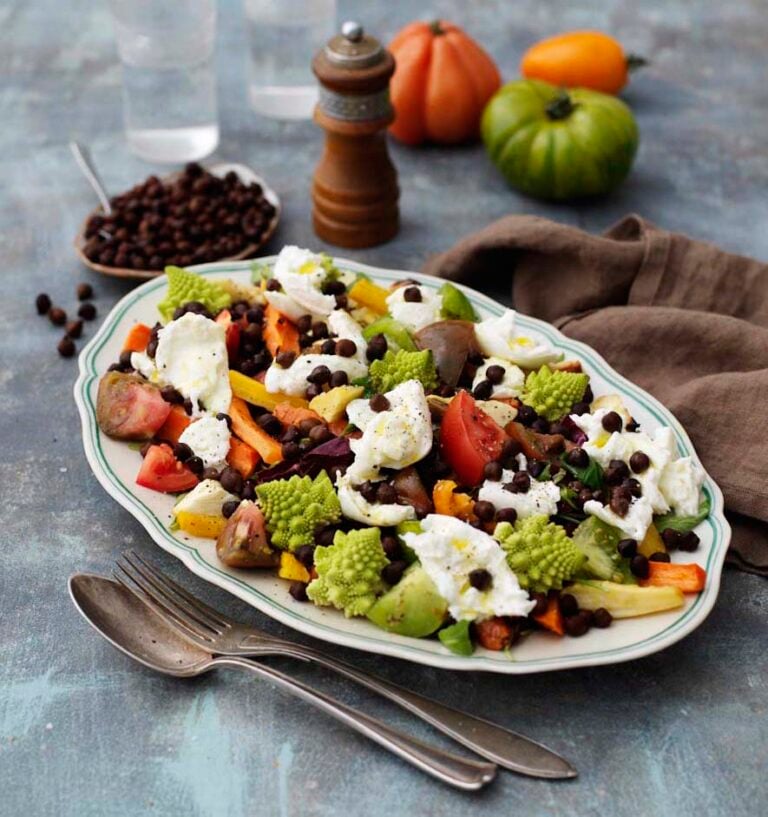 Pinsa med burrata, citron och pistagenötter | Recept - Zeta