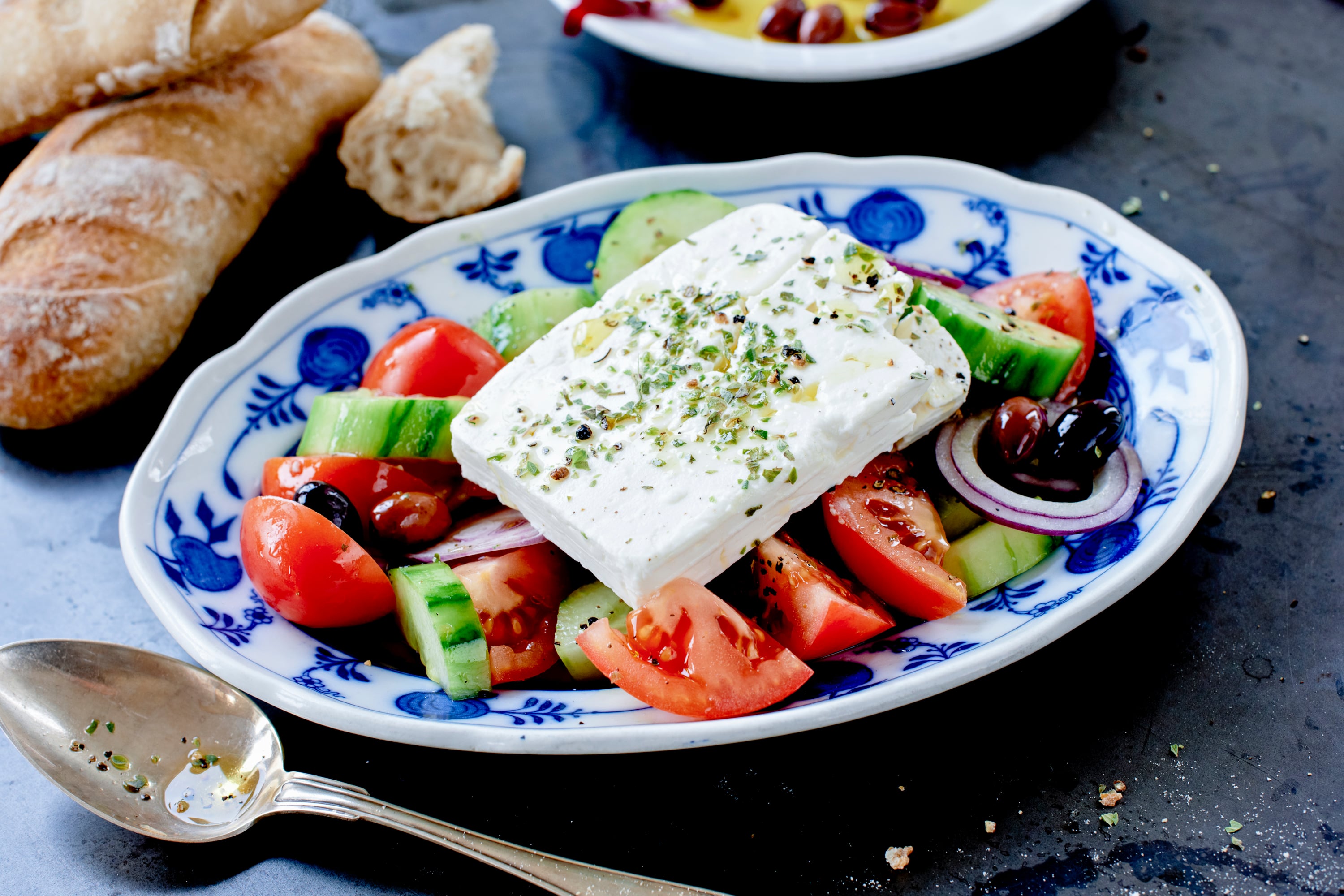 Klassisk Grekisk sallad | Recept - Zeta