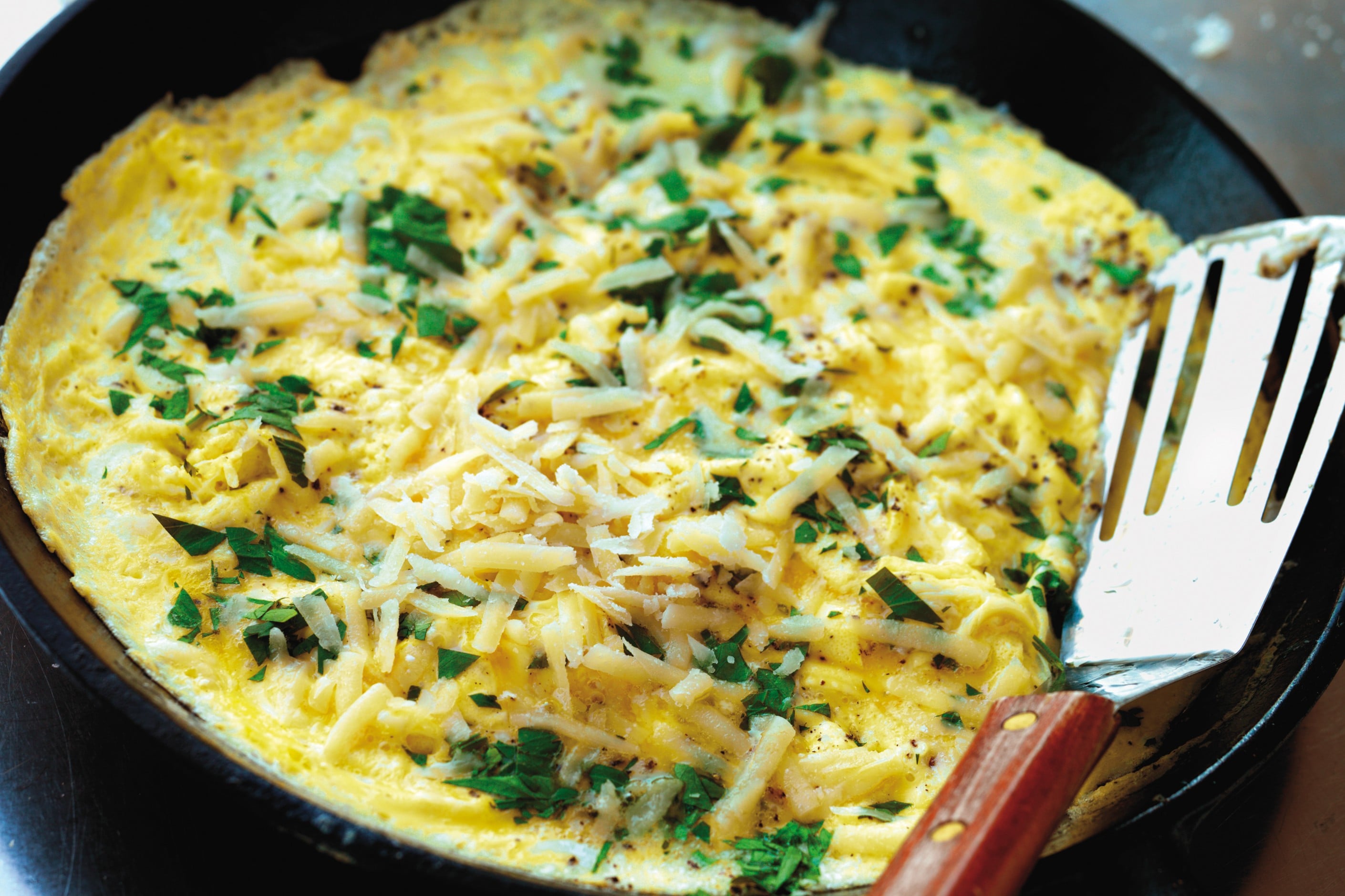 Omelett med parmesan | Recept - Zeta